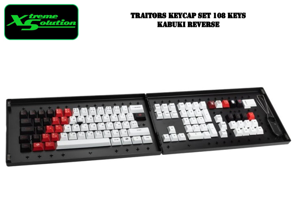 Traitors Keycap Set 108 Keys - Kabuki / Ukiyo / Kabuki-Reverse – XtremeSolution