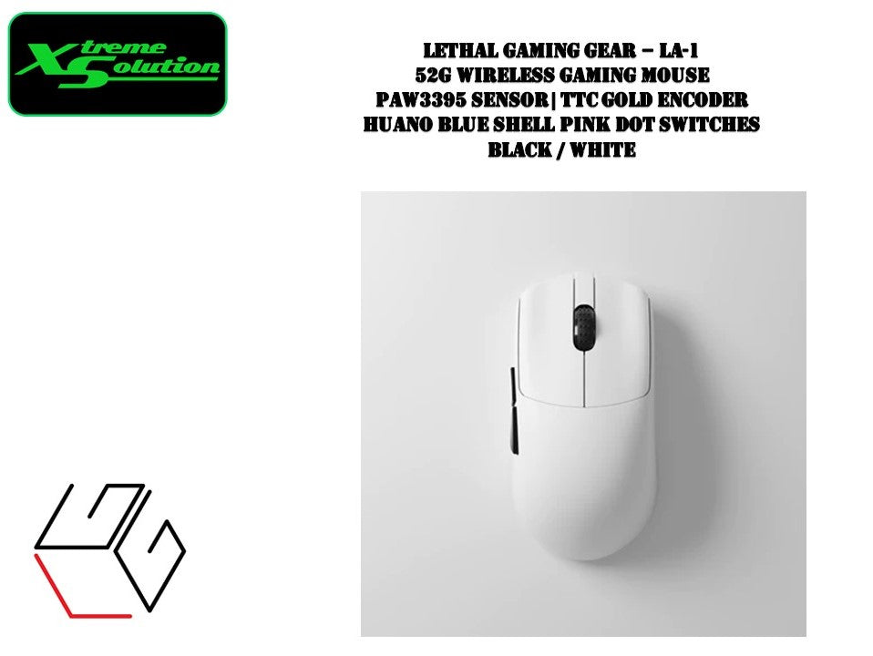 Lethal Gaming Gear LA-1 52G Wireless Gaming Mouse – XtremeSolution