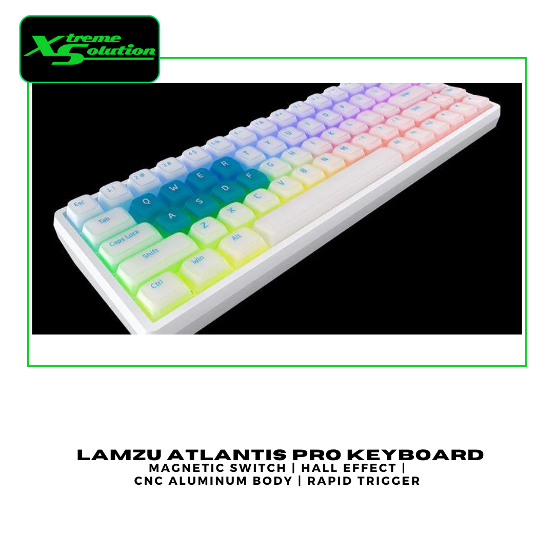 Lamzu Atlantis Pro Magnetic Hall Effect Keyboard – XtremeSolution