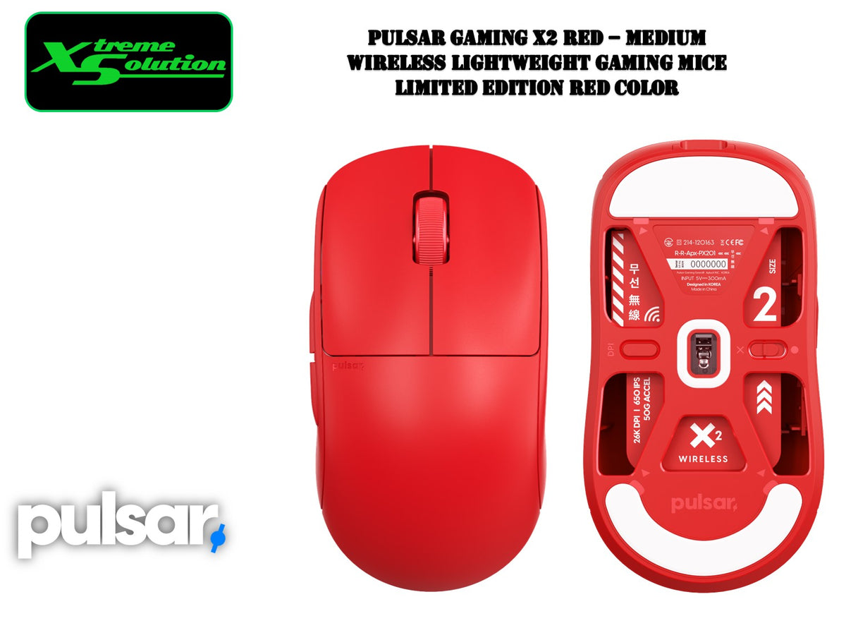X2 Medium - 57G Wireless Ultra Light-Weight Gaming Mouse (Limited Edit ...